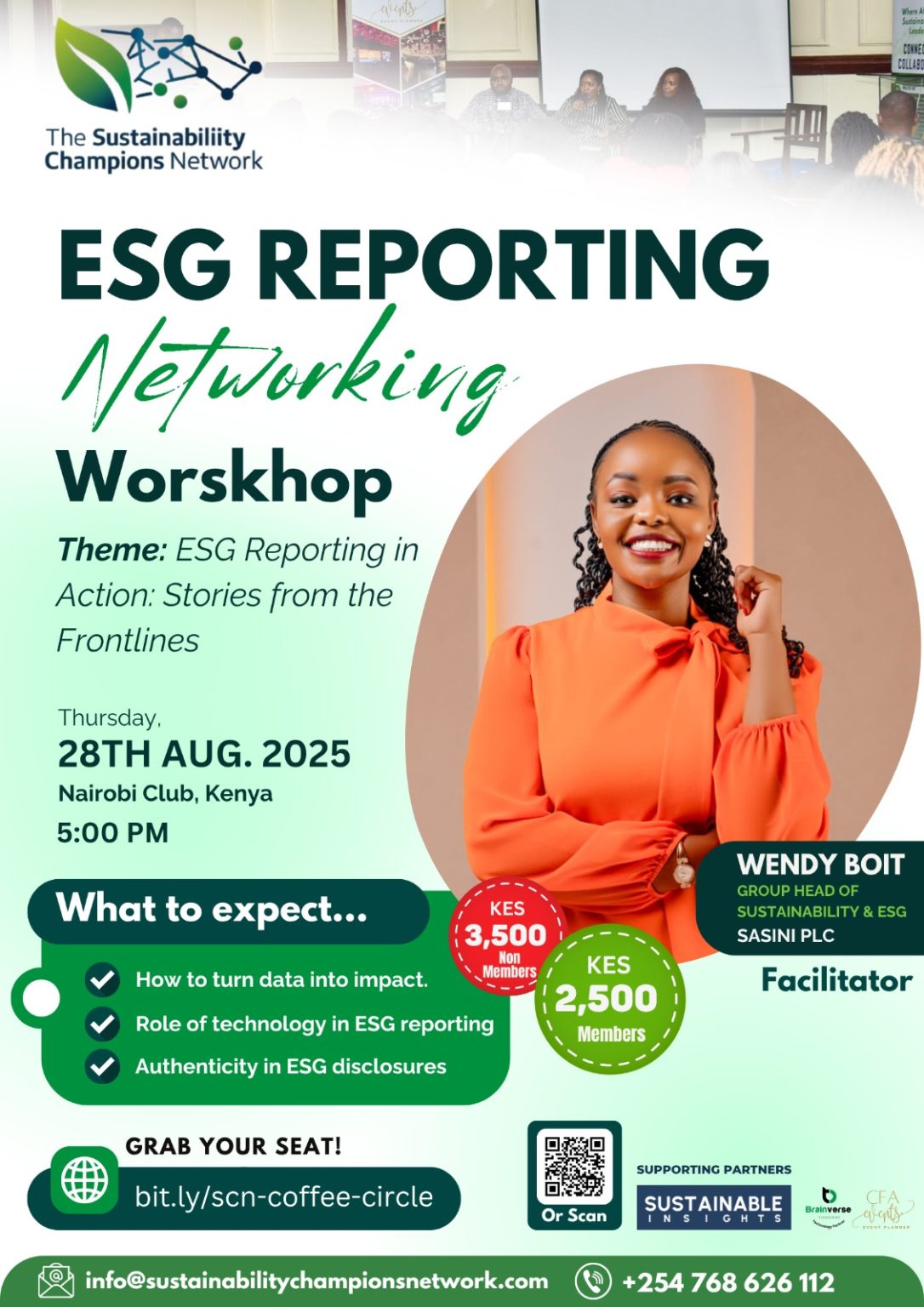 ESG Reporting Networking Workshop - Sustainability Champions Network
